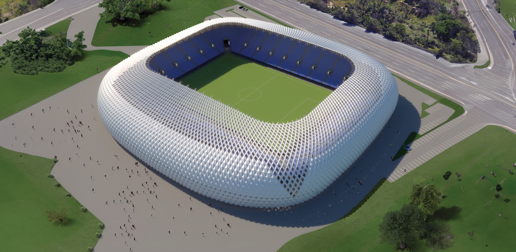 Ashdod Stadium - GAB Architects